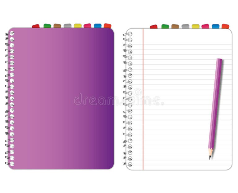 Purple Notepad Stock Illustrations – 4,614 Purple Notepad Stock ...