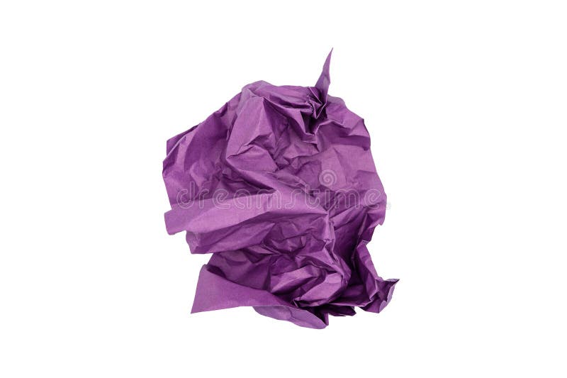 Purple Crumpled Paper Texture in Low Light Background Stock Photo ...