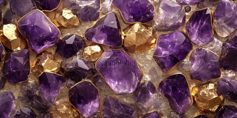 Purple crystals close-up stock photo. Image of geological - 376883078