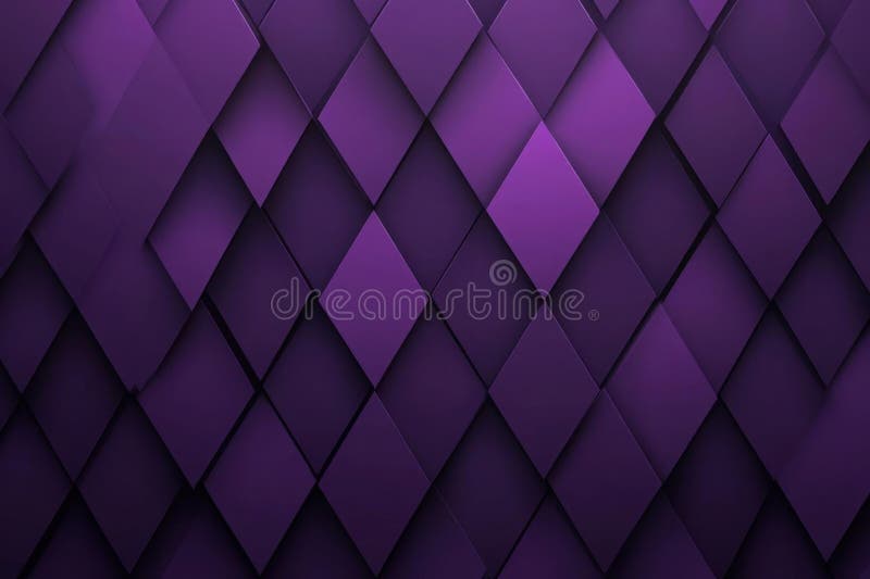 Purple Diamond Pattern Creates Modern Background Design with Geometric ...