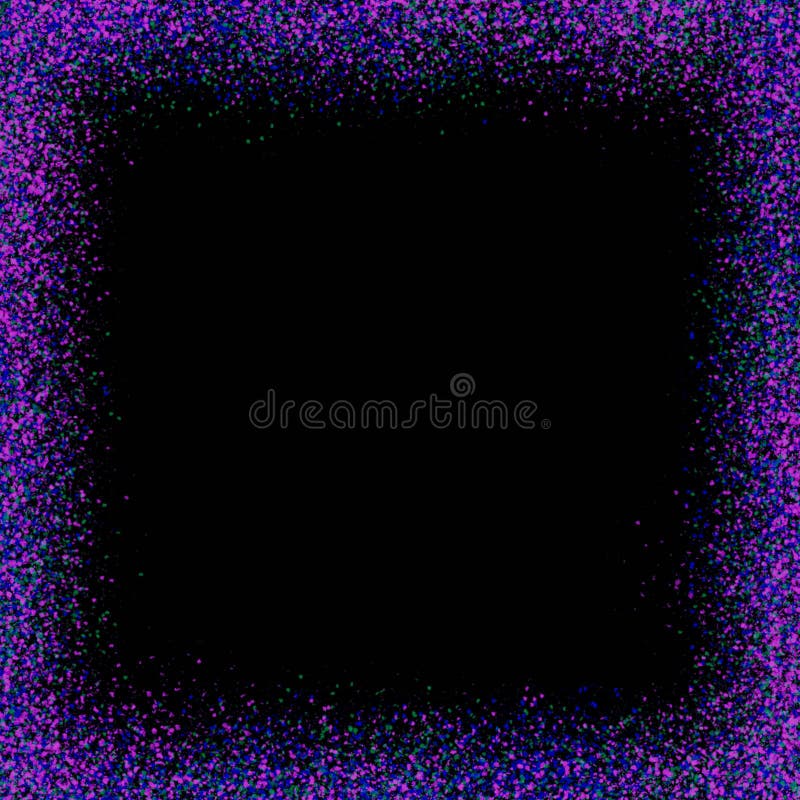Purple Dots of Picture Frame with Copy Space. the Frame is Made of ...