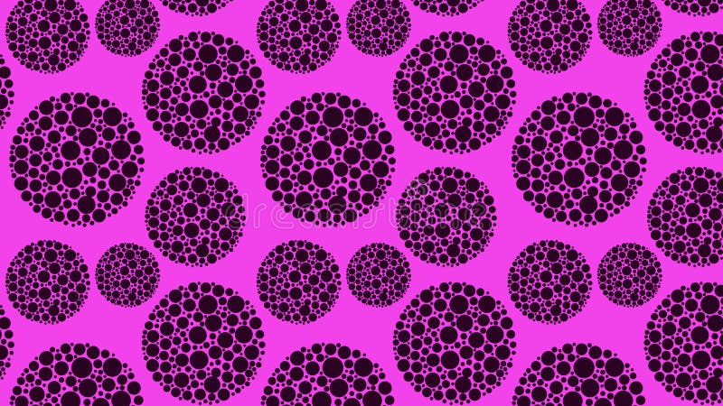 Purple Dotted Circles Pattern Background Illustrator Stock Vector ...
