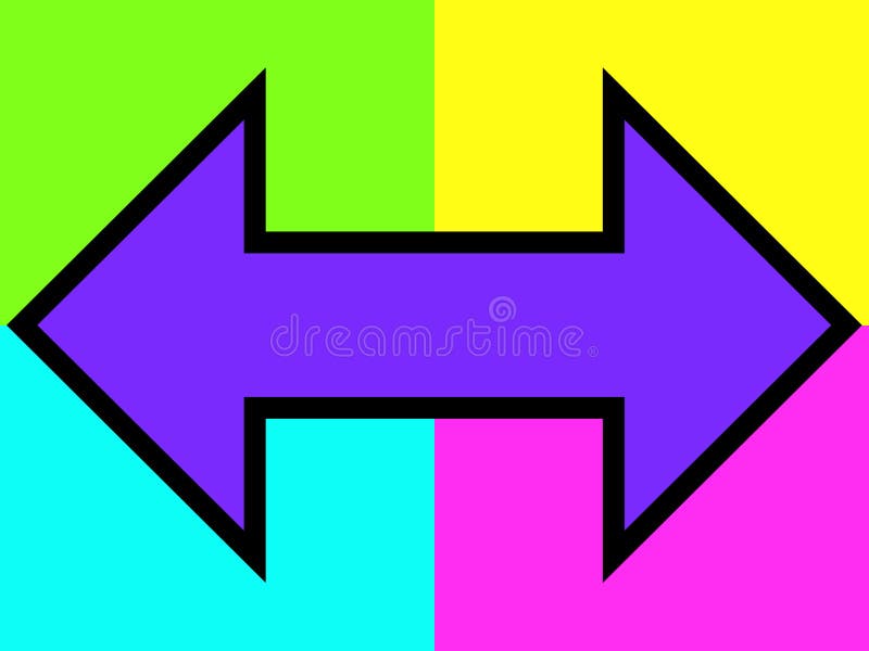 Double Arrow Stock Illustrations – 10,343 Double Arrow Stock ...