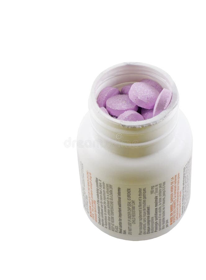 Purple Drug Tablets stock image. Image of plastic, chewable - 6024345