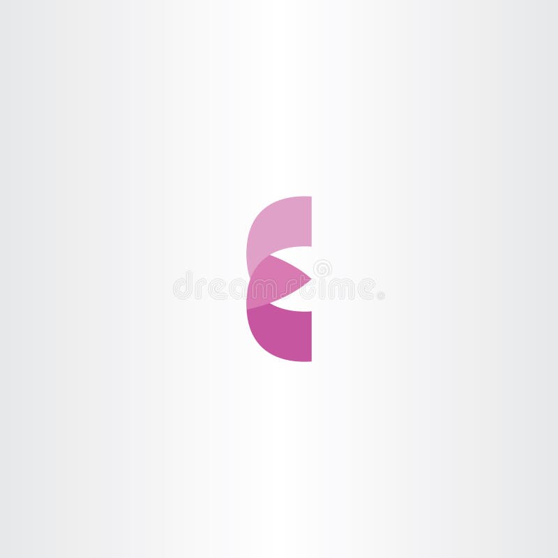 Purple E Logo Vector Symbol Letter E Icon Stock Vector - Illustration ...