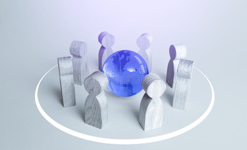 Solving the World S Problems Stock Photo - Image of america, humanity ...