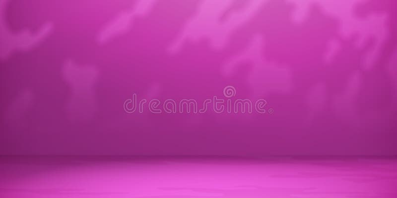 Purple Empty Room Bg with Shadows, Background Stock Illustration ...
