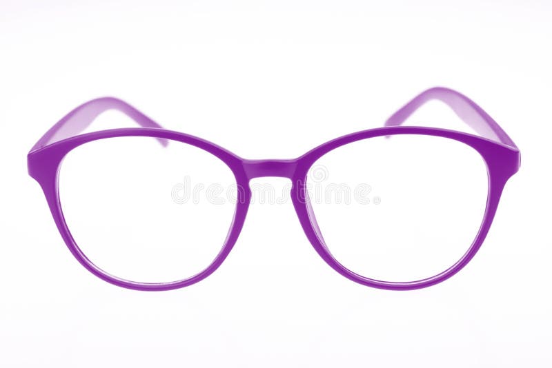 Purple eyeglasses stock image. Image of glasses, eyeglasses - 83812281