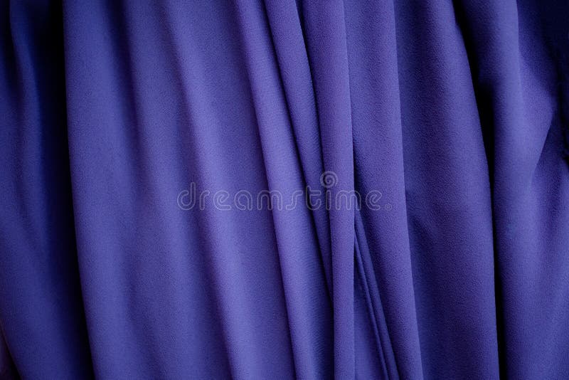 Purple Fabric Background. Soft Wave Cloth Backdrop Stock Photo - Image ...
