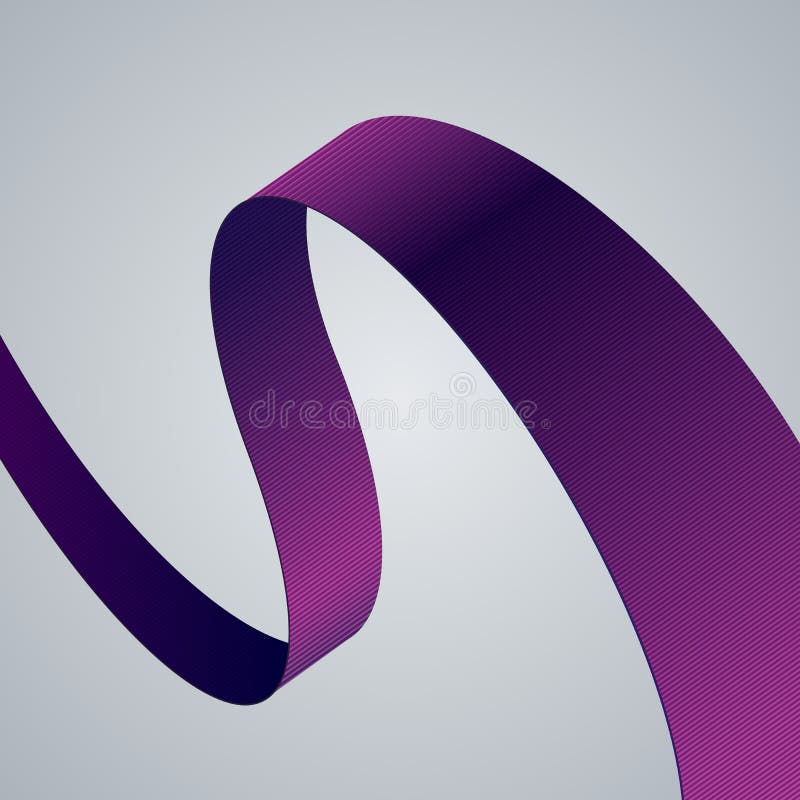 Purple Ribbon Black Background Stock Illustrations – 4,673 Purple ...
