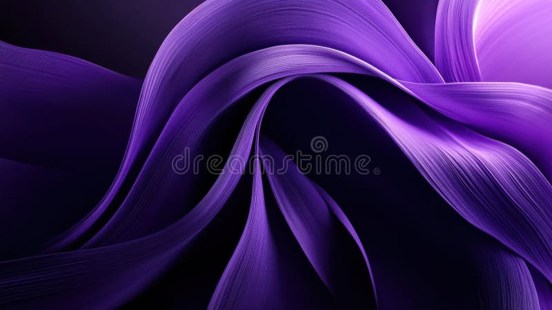 Purple fabric flows stock image. Image of light, abstract - 374034433