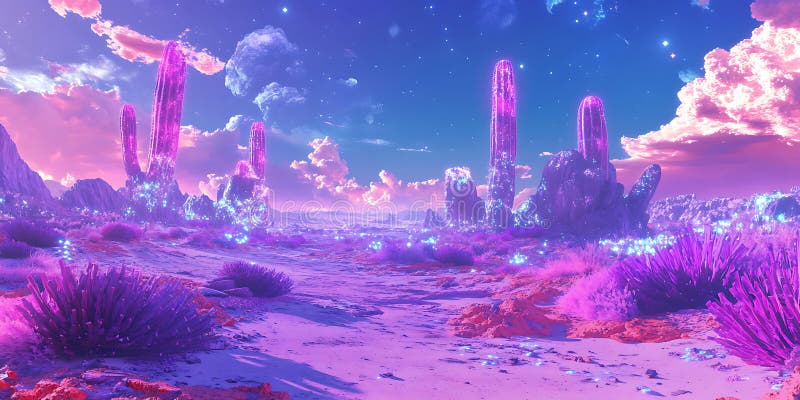 Purple Fantasy Landscape Stock Illustrations – 54,616 Purple Fantasy ...