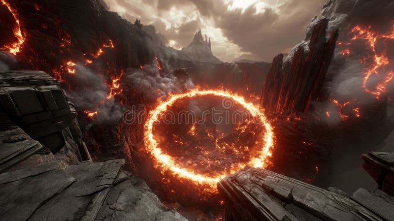 Purple Fireball Explosion, Abstract Digital Art of Intense Energy and ...