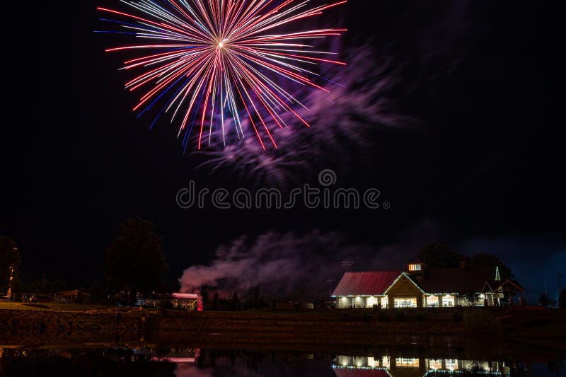 Purple Firework Celebrate Anniversary Happy New Year 2023, 4th of July ...