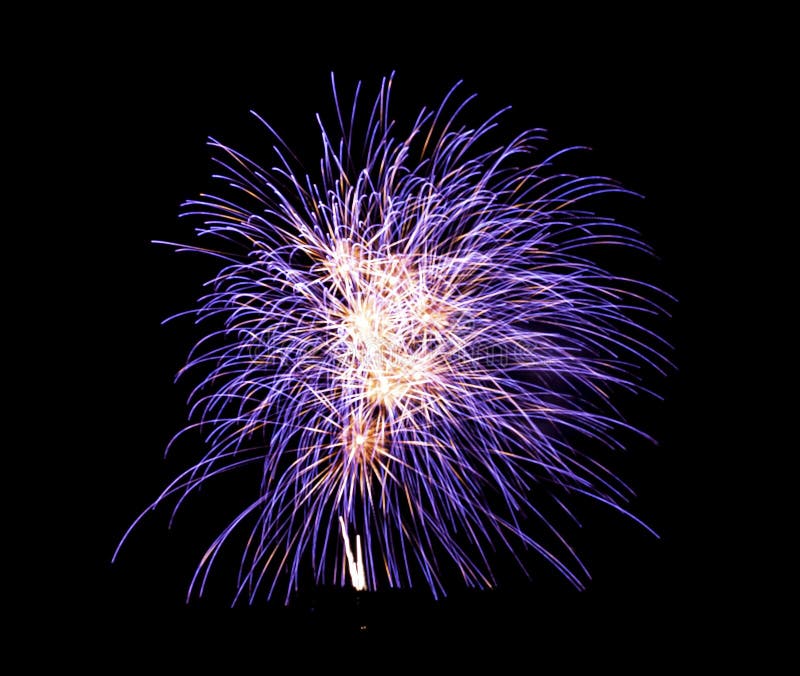 Purple fireworks stock image. Image of july, cheerful - 6571111