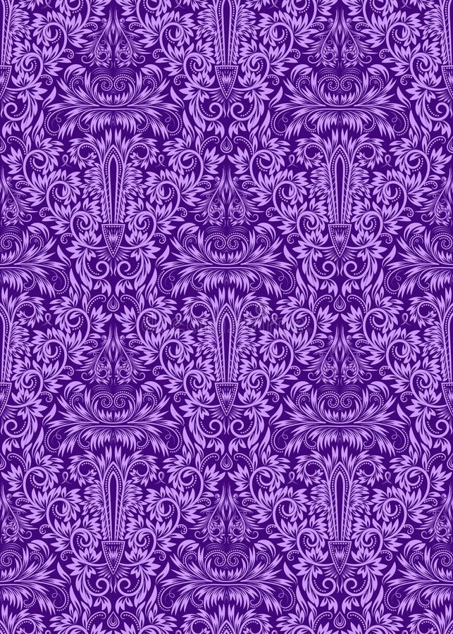 Light Purple Damask Background