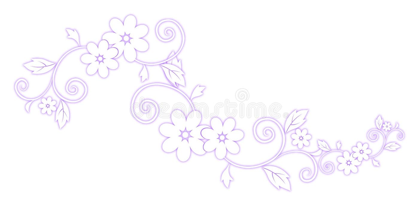 Purple Flower Vines Stock Illustrations – 589 Purple Flower Vines Stock ...