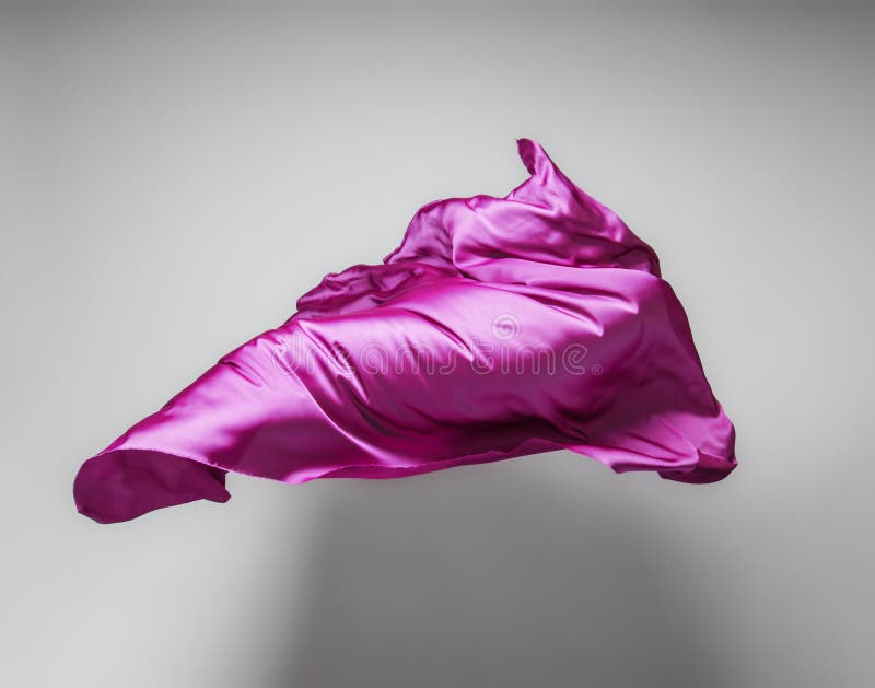 Purple flying fabric stock image. Image of flying, flowing - 81940755