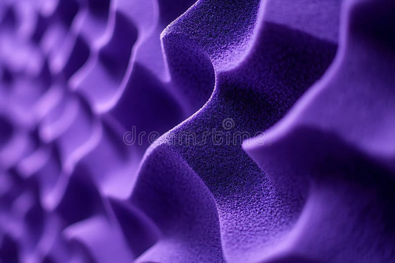 Purple Foam Abstract stock illustration. Illustration of vivid - 350786714