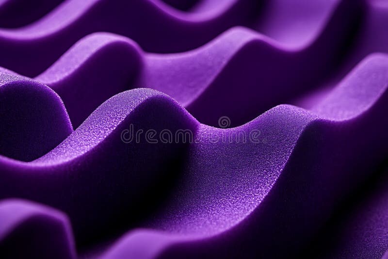 Purple Foam Texture Abstract Ai Generator Stock Illustration ...