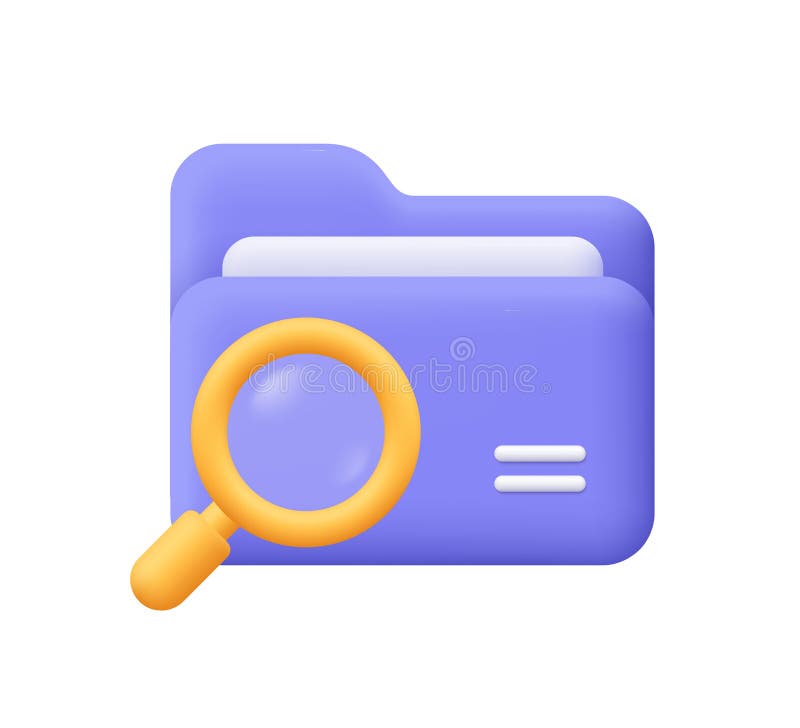 File Document Magnifying Glass Stock Illustrations – 9,170 File ...