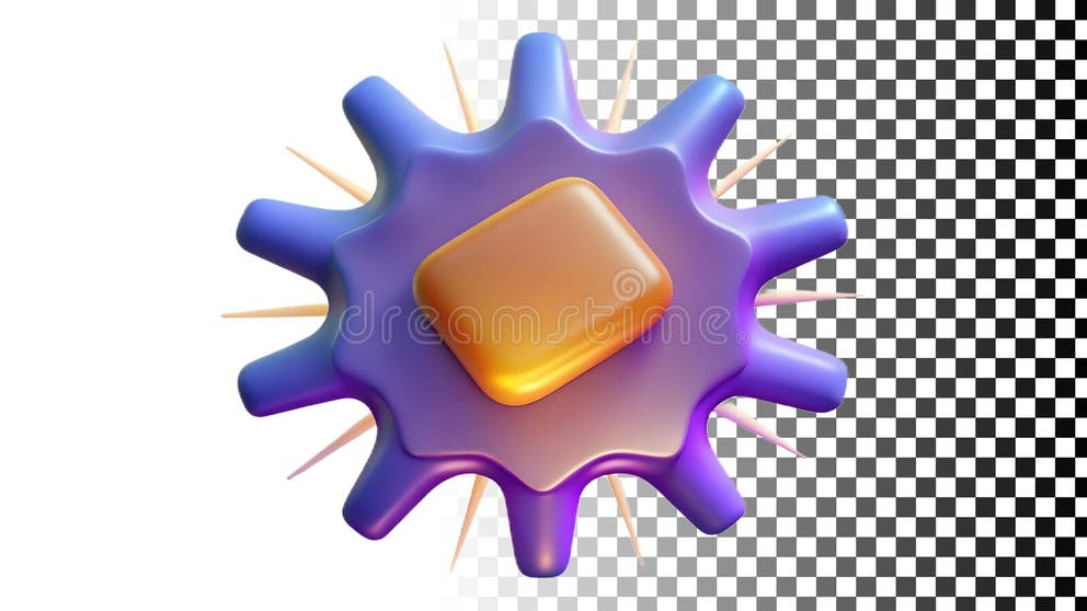 Purple Gear Cogwheel, Mechanical Gear, Cogwheel System, Machine Part ...