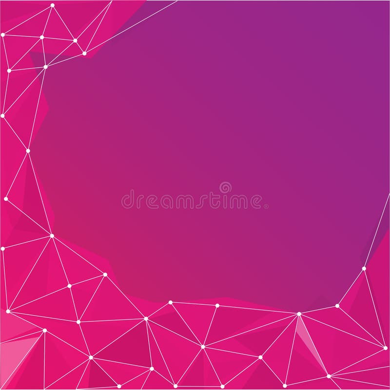 Purple Geometric Abstract Background Stock Vector - Illustration of ...
