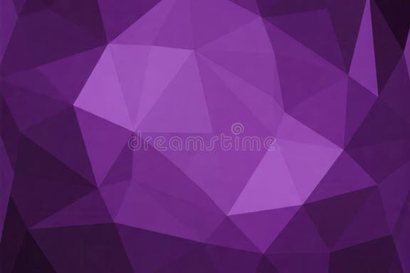 Purple Geometric Pattern, Triangles in Light and Dark Shades. Polygon ...