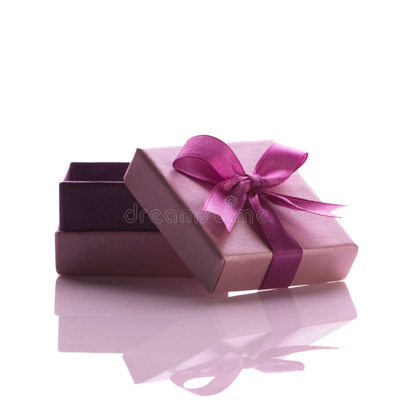 Purple gift box stock photo. Image of gift, decor, decorative - 34605494