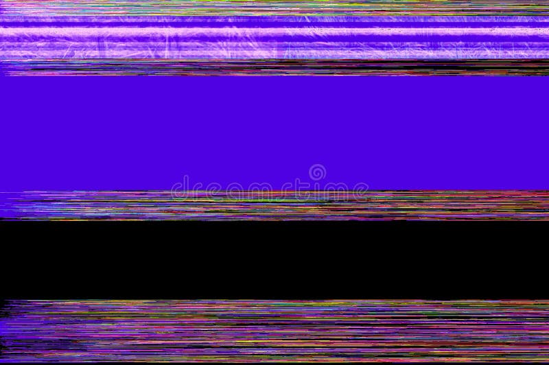 Purple Glitch Art Background Stock Photo - Image of chaos, failure ...
