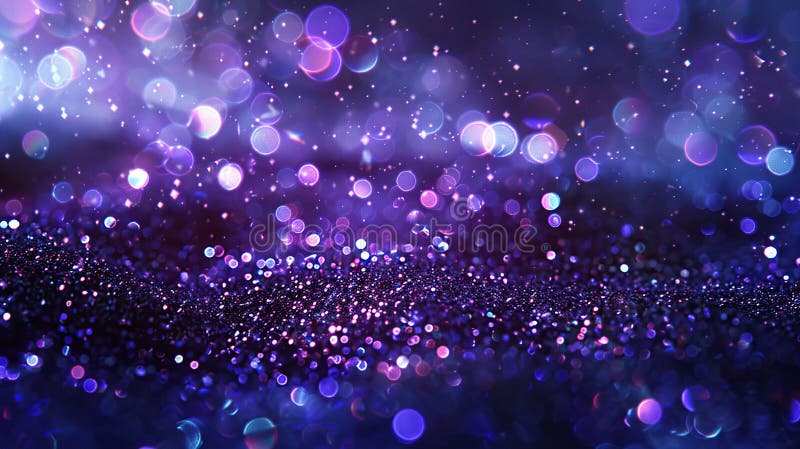 Purple Glitter Abstract Background Stock Illustration - Illustration of ...