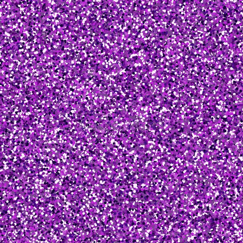 Purple Glitter, Vector Texture Seamless Pattern Stock Vector ...