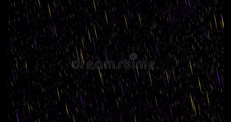 Purple and Golden Rain Animation 4k Seamless Loop Stock Video - Video ...
