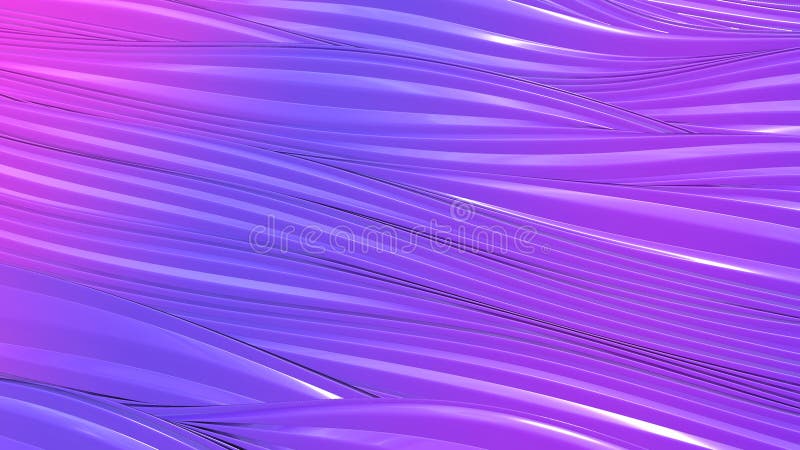 Purple Gradient Abstract Eccentric 3D Spline Wavy Motion Movement ...