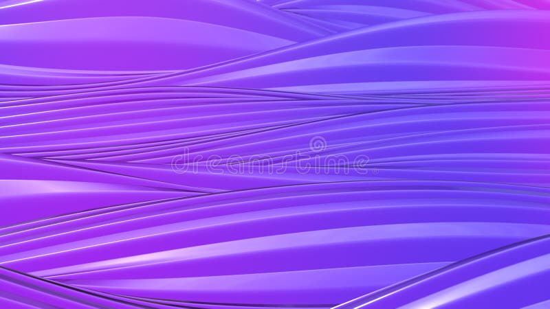 Purple Gradient Abstract Eccentric 3D Spline Wavy Motion Movement ...