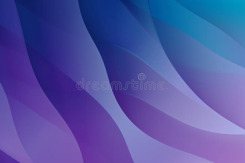 Purple Gradient Waves Abstract Background. Flowing Purple Waves Digital ...