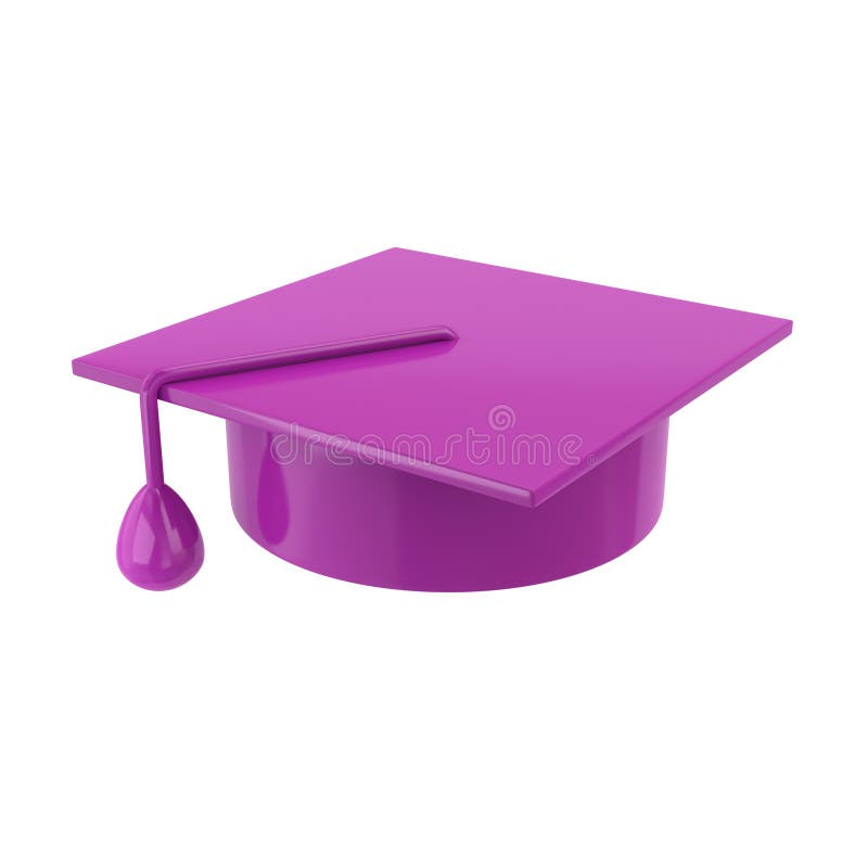 Purple Graduation Cap