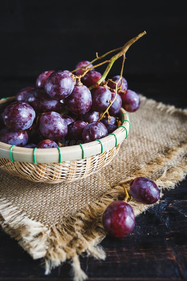 Purple Grapes stock photo. Image of medicine, healthy - 73074576