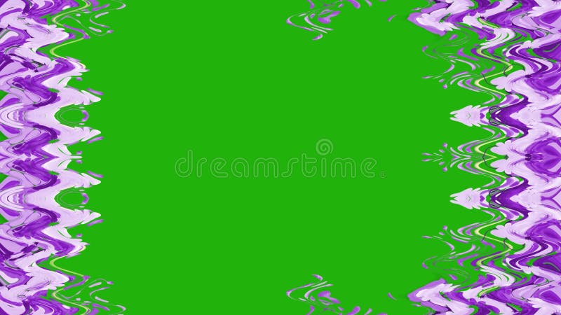 Purple and Green Abstract Border Stock Video - Video of decorative ...