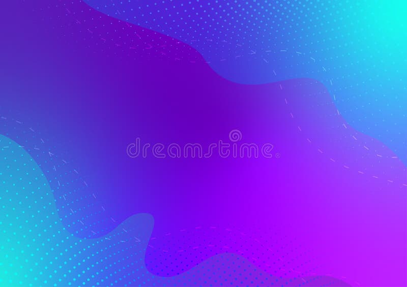 Purple Green Blue Multicolor Organic Shape Wavy Abstract Background ...