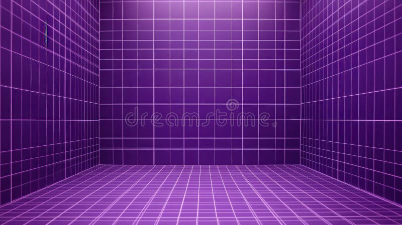 Purple Grid Pattern on Violet Background Stock Illustration ...