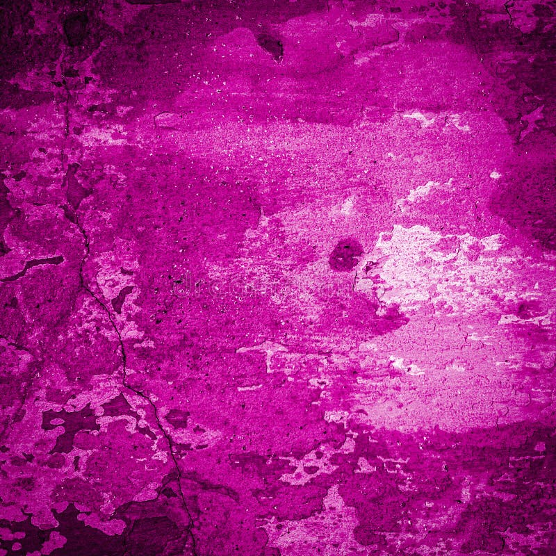 Grunge Purple Paint Wall Background or Texture Stock Image - Image of ...