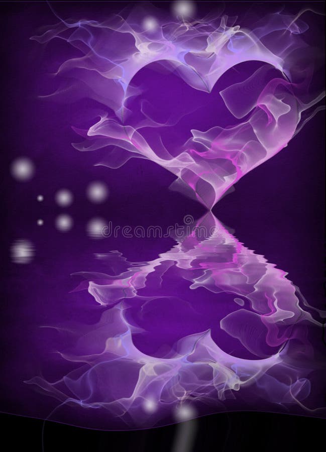 Purple Heart stock illustration. Illustration of heat - 3013484