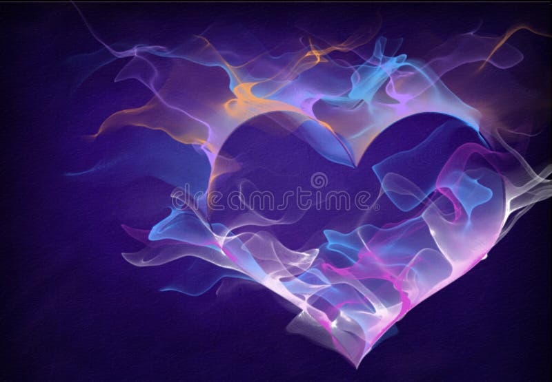 Purple Heart stock illustration. Illustration of abstract - 3483576