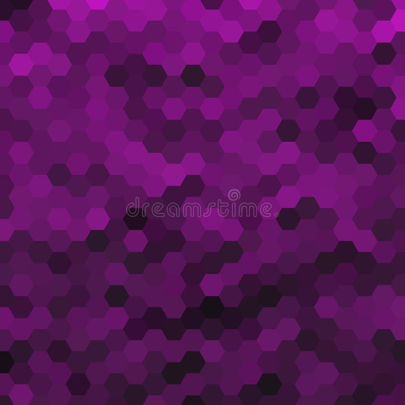 Purple Hexagon Background. Modern Design. Template for Advertising ...