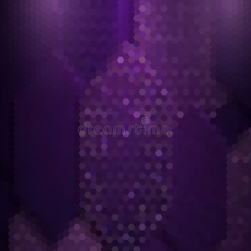 Purple Hexagon Background. Vector Color Graphics. Eps 10 Stock ...