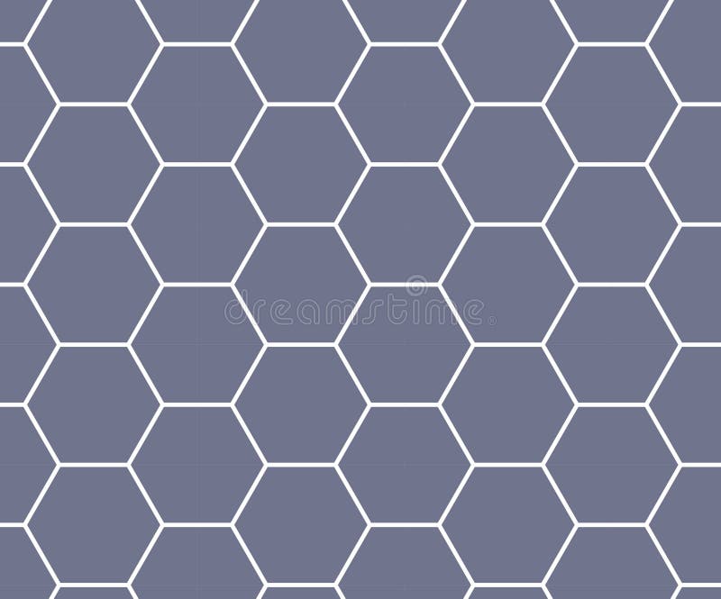 Vector Modern Seamless Geometry Pattern Hexagon Black And White