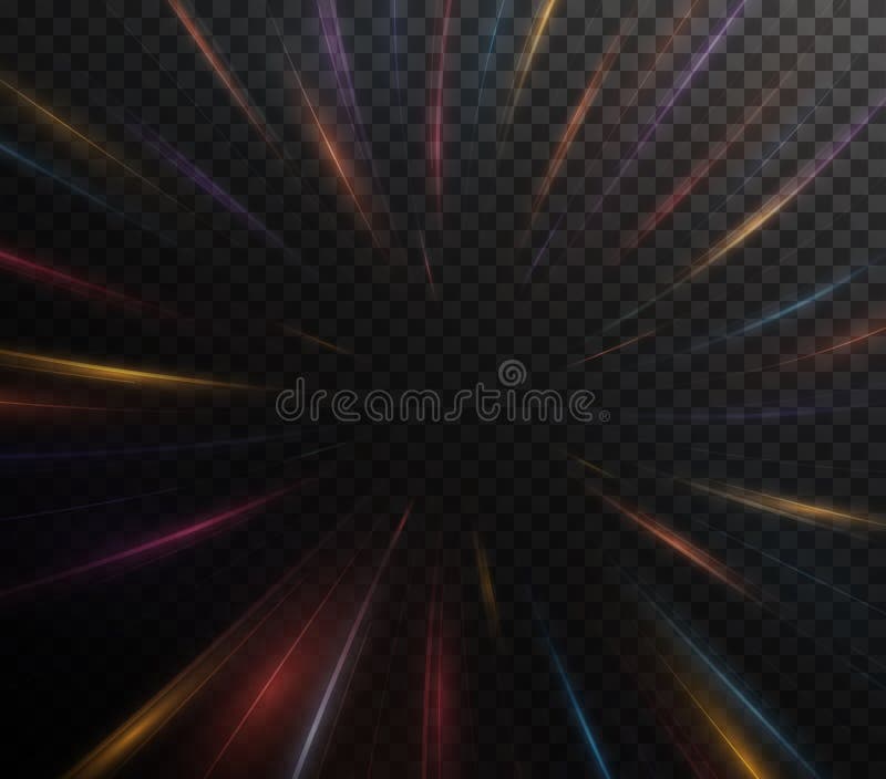 Purple High-speed Light Trails Creating a Dynamic Visual Effect ...