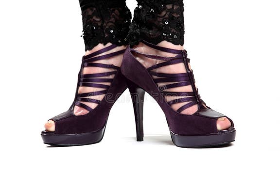 Pantyhose Sling Back Pumps Stock Photos - Free & Royalty-Free Stock ...