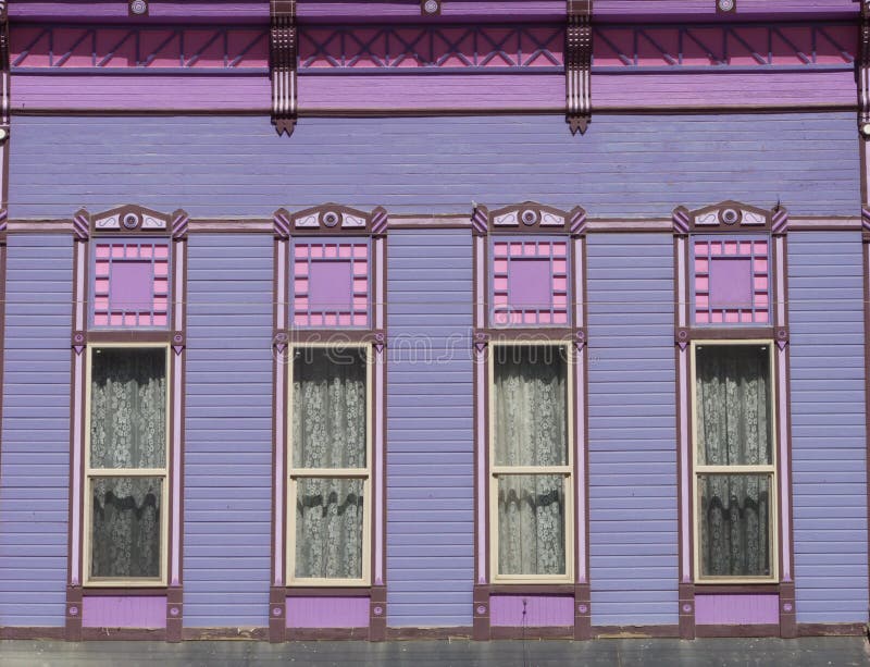 Purple House stock photo. Image of purple, home, maintenance - 20888036